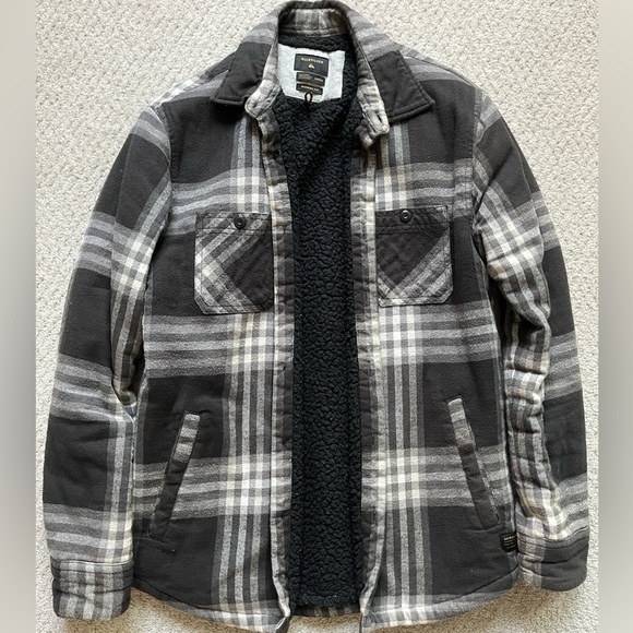 Quiksilver | Jackets & Coats | Quicksilver Mens Padded Sherpa Shirt ...